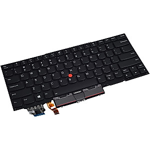 Replacement Keyboard for Lenovo ThinkPad X1 Carbon Gen 7th 2019, ThinkPad X1 Carbon Gen 8th 2020 Laptop, ThinkPad X1 Yoga Gen 4 2019 & X1 Yoga Gen 5 2020 with Backlit US Layout