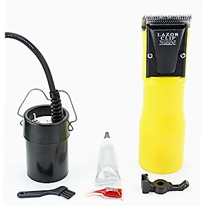 Laube Lazor 2-speed corded yellow clipper kit with lights
