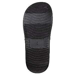 Juicy Couture Women's WayCool Womens Slide Sandals, Beach Sandal, Flip Flops, Size 6 Black