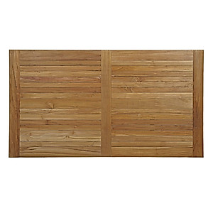 Modway EEI-2717-NAT Marina Premium Grade A Teak Wood Outdoor Patio, 72" Dining Table, Natural