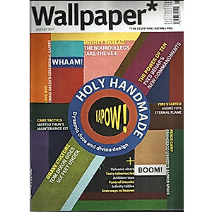 WALL PAPER MAGAZINE, THE STUFF THAT REFINES YOU AUGUST, 2017 NO. 221