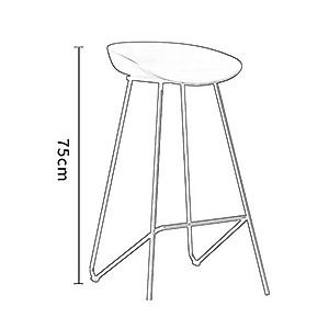GFHLP Pub Swivel Barstool Patio Barstool Pub Chairs Hydraulic Indoor/Outdoor Barstools Modern Sleek Style, (Color : B)