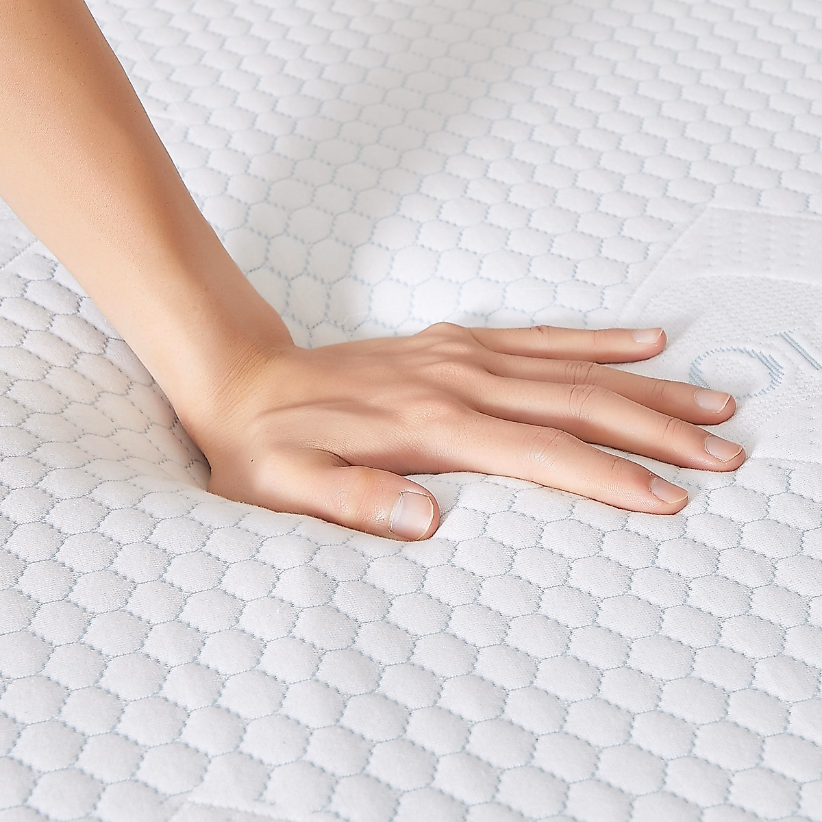 Hbaid Memory Foam Mattress, Medium-Firm Feel, 5 Inch, Twin XL