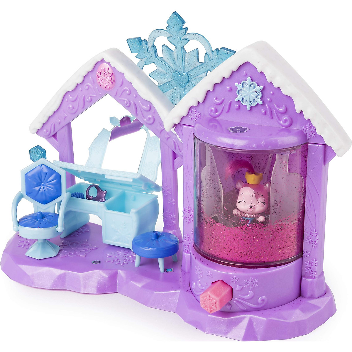 Hatchimals CollEGGtibles, Glitter Salon Playset with 2 Exclusive, for Kids Aged 5 and Up