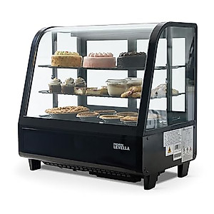 PremiumLevella PCRN357DR 3.5 Cu. Ft. Countertop Refrigerator Display Case