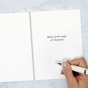 Current Mary's Believe Christmas Greeting Cards Set © Mary Engelbreit - Set of 18 Large 5 x 7-Inch Folded Cards, Themed Holiday Card Value Pack, Envelopes Included