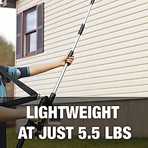 Sun Joe SPX-SRL9 Universal Sky Lance Extension Spray Wand for Most Gas and Electric Pressure Washers Rated up to 4000-PSI Max, w/ 4-Piece Accessory Kit, 9-Foot