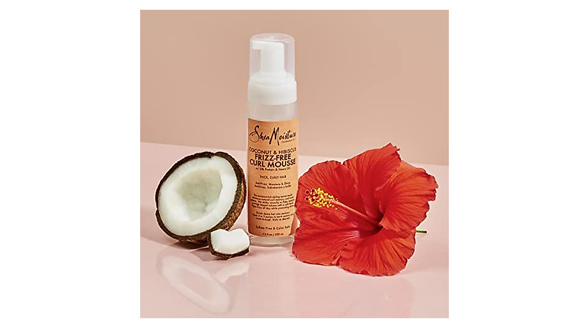SheaMoisture Curl Mousse: Frizz Control & Define Curls | Shine