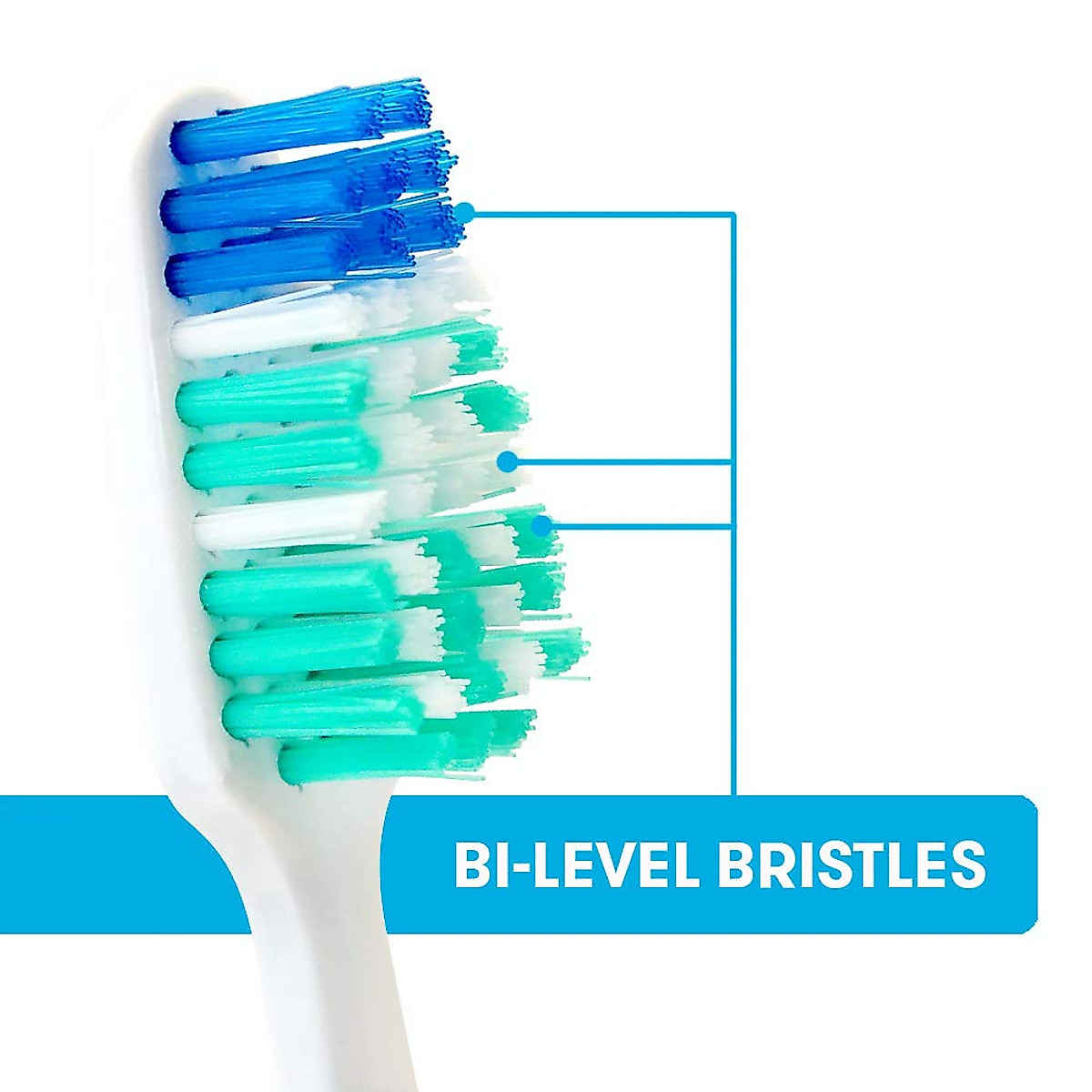 REACH Advanced Design Adult Toothbrush, Firm, 7 Count