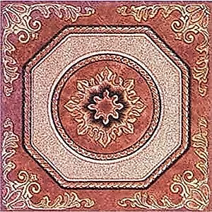Home Dynamix 807 Dynamix Vinyl Tile, 12 by 12-Inch, Brown, Box of 20