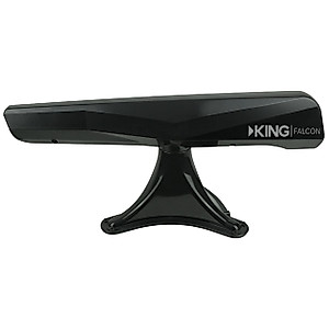 KING KF1001 Falcon Automatic Directional WiFi Antenna with WiFiMax Router and Range Extender - Black