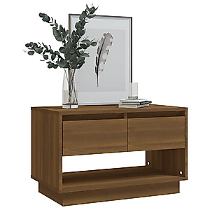 GaRcan TV Cabinet Home Living Room Furniture Stereo HiFi Drawer Cabinet TV Stand Unit Entertainment Centre Grey Sonoma Engineered Wood (Brown Oak)