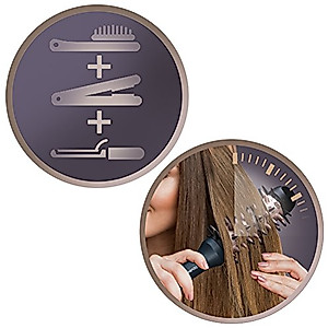 Remington CB7A138 Volume and Straight Brush, Black & Rose Gold