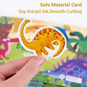 Jxueych Quiet Book for Toddlers Preschool Sensory Toys DIY Montessori Busy Book for Kids to Develop Learning Skills, Road Trip Essentials (Number)