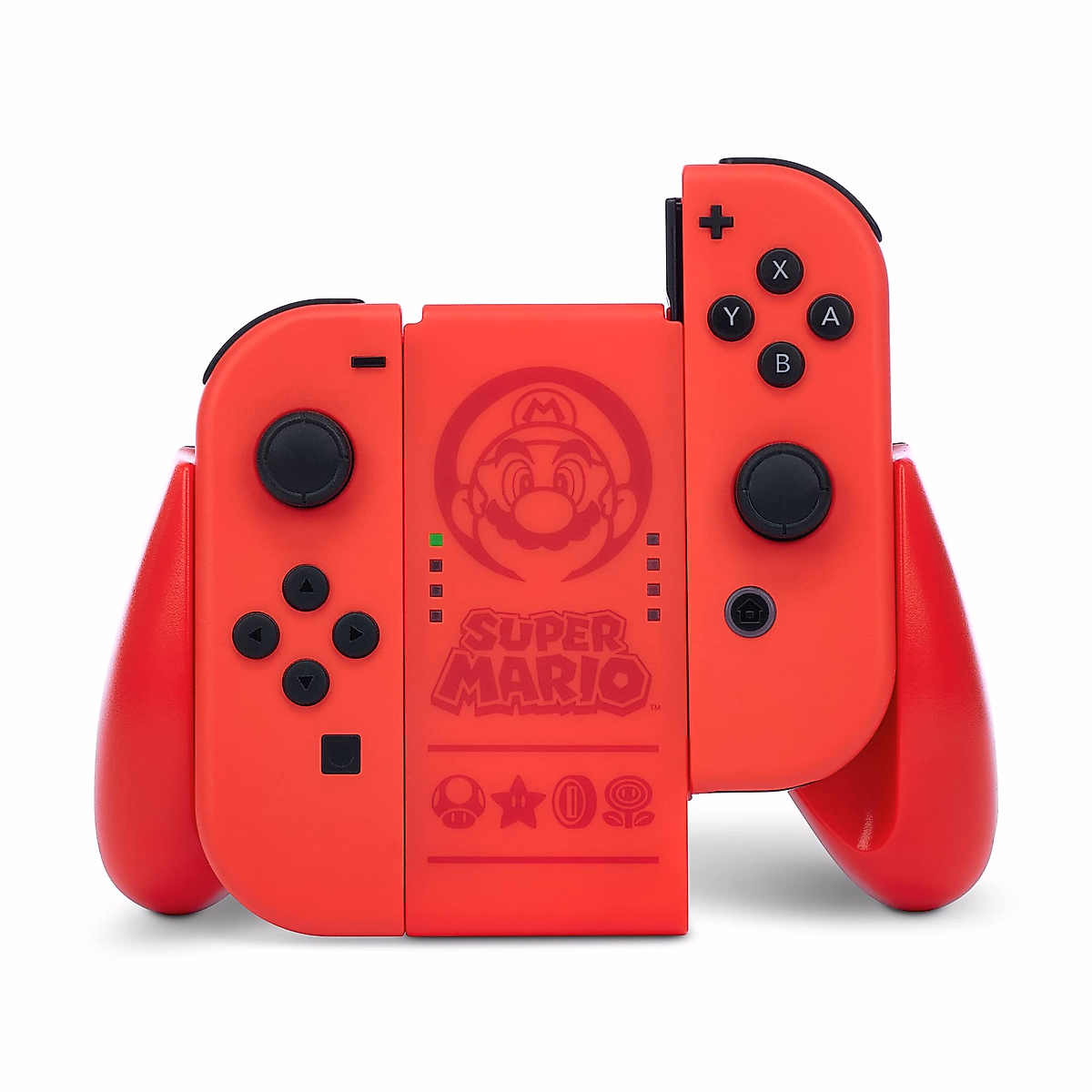 PowerA Joy-Con Comfort Grip for Nintendo Switch - Super Mario Red