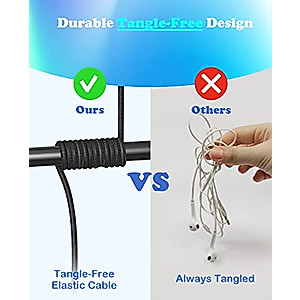 DyBaxa Kids Headphones Wired, Foldable On Ear Headset, Volume Limiter 94dB, Over-Ear Headphones for School Online Classes Travel Children, 3.5mm Jack Compatible Smartphones, Black Blue