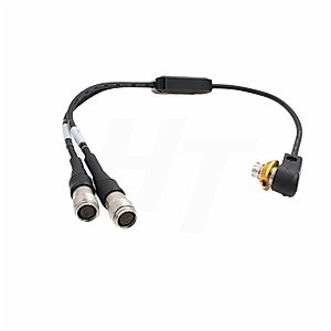 HangTon Zoom Focus Y Cable for Canon Servo Lens CN-E 18-80 70-200mm to FPD-400D ZSD-300D Controller Hirose 20 Pin Female Male 50cm