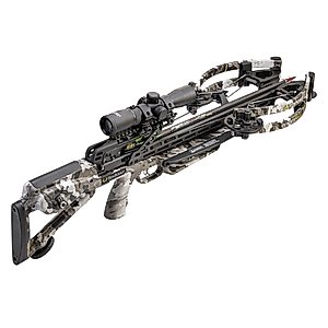 TenPoint Viper 430 Crossbow, Vektra - 430 FPS - Includes RangeMaster 100 Scope, ACUslide Silent Cocking & Safe De-Cocking + 3 Pro Elite 400 Carbon Crossbow Arrows