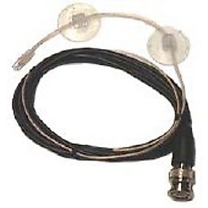 Scanner Radio Receiver BNC Glass Mount Wire Antenna with 2 Suction Cups - Workman SC1