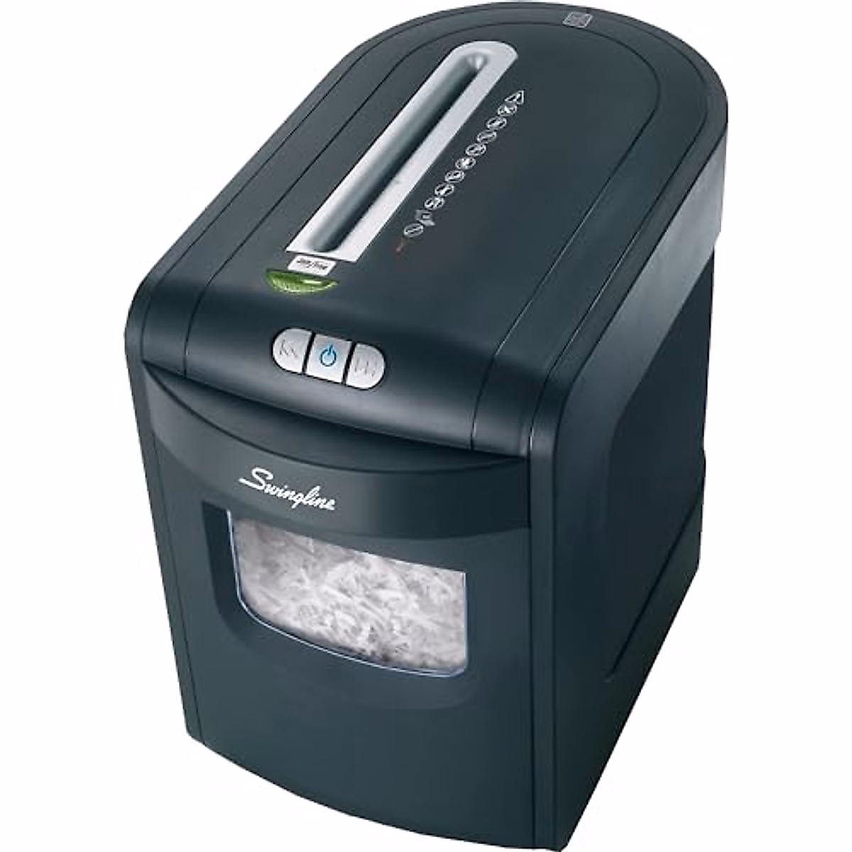 Swingline Paper Shredder, Jam Free, 10 Sheet Capacity, Cross-Cut, 1-2 Users, EX10-06 (1757392)