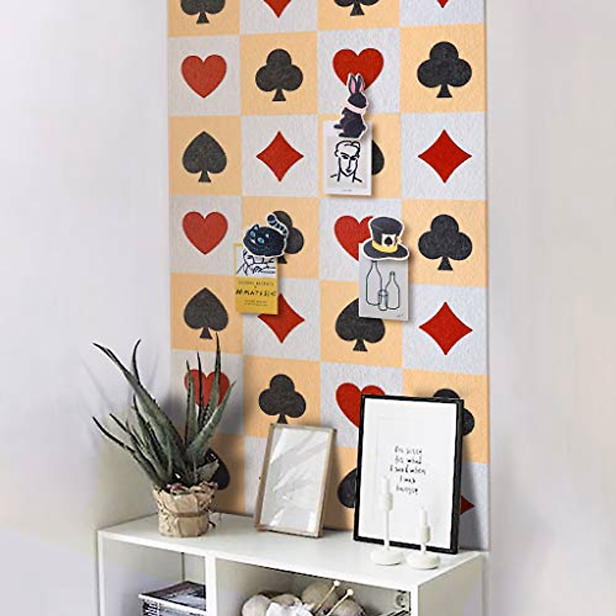 Suitable for Kindergarten Display, Cultural Background Wall, Creative Message Board, Photo Decorative Wall 7.9×7.9 in