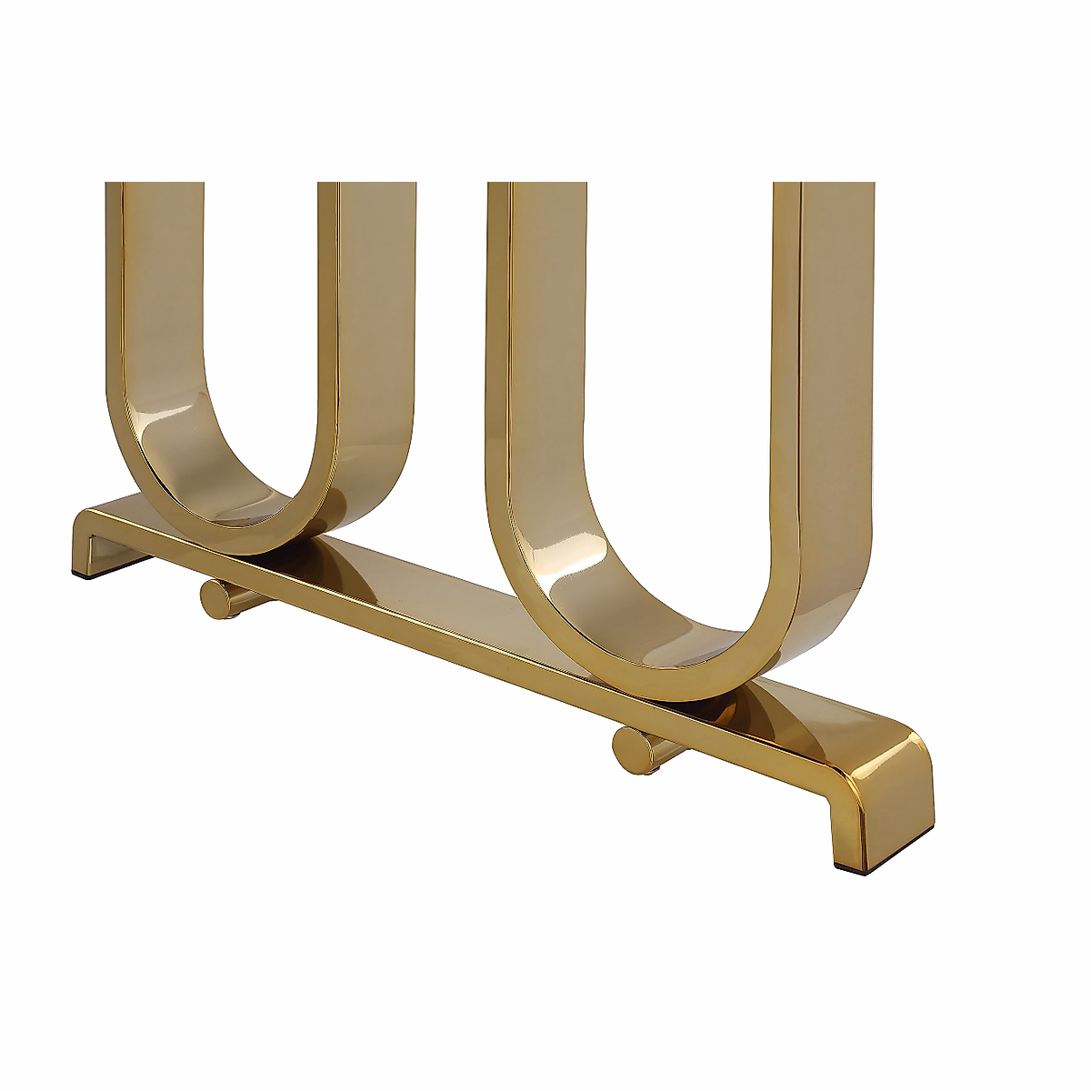 Pvillez 71" Modern Dining Table for 6-8 People, Rectangular Kitchen Table Black Faux Marble Top Dining Table with Polished Gold Metal Pedestal Base, Large Dinner Table for Dining Room Kitchen Office