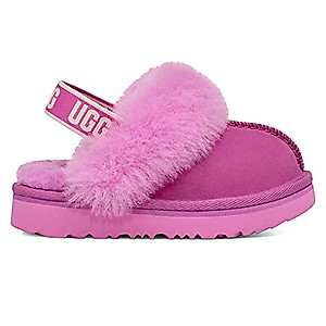 UGG Girls T FUNKETTE Slipper, Purple Ruby, 7 Toddler