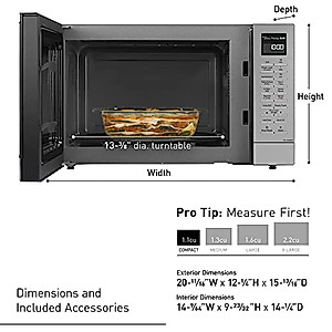 Panasonic 27” Microwave Trim Kit for Panasonic 1.1 cu ft Microwave Ovens – NN-TK623G (Stainless Steel)