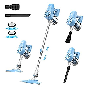 UMLo Cordless Vacuum Cleaner, 6-in-1 Lightweight Stick Vacuum with 2200 mAh Battery, Powerful Rechargeable Vacuum Cleaner, 40 Mins Max Runtime, Perfect for Hardwood Floor Carpet Pet Hair Home-N3