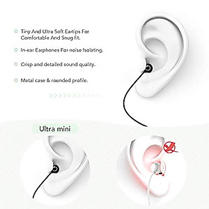 AGPTEK Sleep Earbuds, in-Ear Earphones for Sleeping with 3 Sizes Ultra-Light Soft Silicone, Noise Isolating Headphone Perfect for Sleeping, Insomnia, Side Sleeper, Air Travel, Meditation & Relaxation