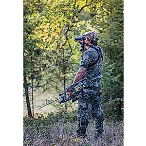 Nyack Exchange Stance Camera Strap- An Ergonomically Correct Extra Wide, Adjustable Camera Harness made for DSLR, Point and Shoot, Mirrorless Cameras and Binoculars, Made in the USA (Raven)