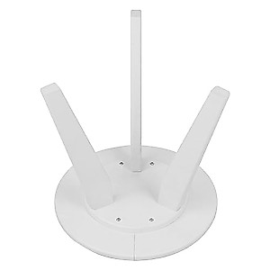 BIVODA Outdoor Adirondack Side Table, HDPE Small Round End Table,Weather Resistant End Table for Patio, Backyard, Pool, Indoor Companion, Beach, Easy Maintenance