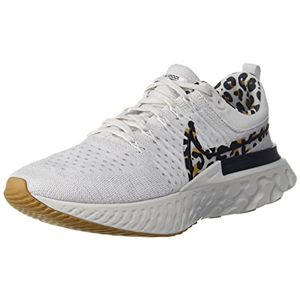 Nike Women's React Infinity 2 Running Shoe, Platinum Tint/Black-Wheat, 8.5 M US