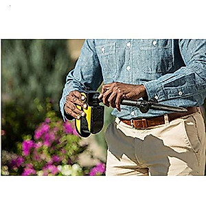 SHINING Bird Scare Garden Automatically PIR Sensor Water Jet Driving Animals (Yellow)