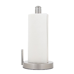 Kamenstein Perfect Tear Paper Towel Holder, 13-Inch, Silver