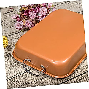 Loaf Bread Pan Non Stick Baking Sheet Bread Baking Pan Rectangular Baking Tray Kitchen Bakeware Accessory Rectangular Baking Pan Oven Barbecue Grill Bakeware Plate Baking Tray