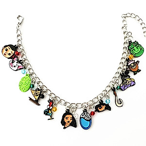 AYJBDGR Universe of Fandoms Anime Cartoons Charm Bracelet Gifts for Women