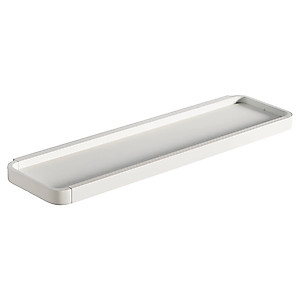 Zone Denmark Shower Shelf Rim Elevate Your Bath Space with Contemporary Elegance and Functional Design - White