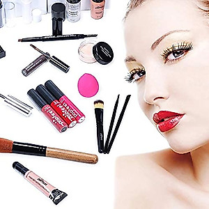All in One Makeup Kit Makeup Kit for Women Full Kit Multipurpose Makeup Kit-Makeup Brush Set,Eyeshadow Palette,Lip Gloss Set, Makeup Bag,Eyebrow Pencil,Mascara and Face Makeup