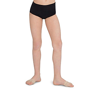 Capezio girls Brief underwear, Black, 7 8 US