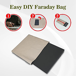 Faraday Fabric for Protection: 43x110 Inch Fabrics