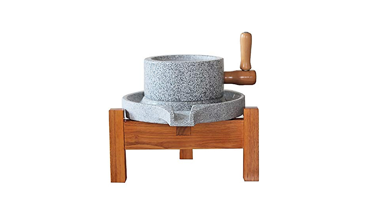 Natural Stone Coffee Grinder - Handcrafted for Home Use