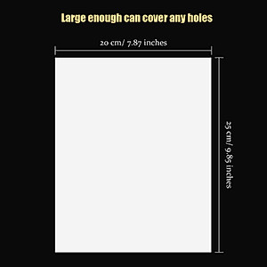 20 Pieces Vinyl Siding Repair Kit Self-Adhesive PVC Vinyl Tape for Vinyl Siding Fence Covering Cracks Holes Blemishes Tools