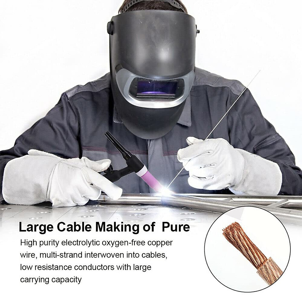 HITBOX TIG Welding Torch WP26V 4M Welder Torch 140A 150-Amp Air Cooled SR-26V TIG Welder Gun with Europe Plug for Lift TIG Lift ARC