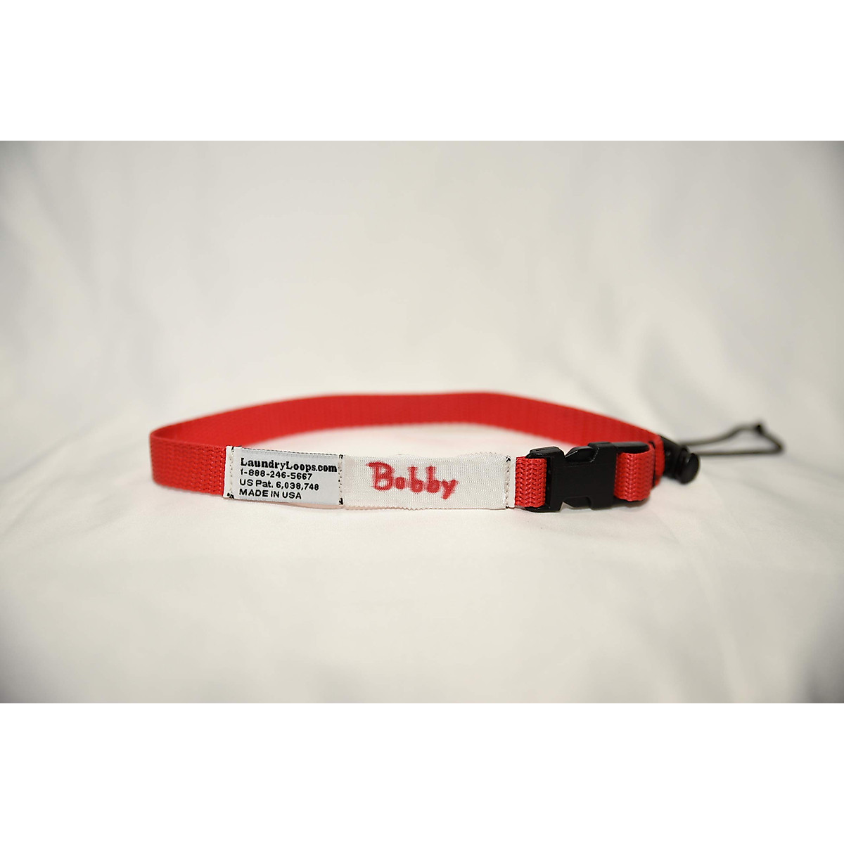 Laundry Loop with Sock Snare, Premium Sky Blue Laundering Strap