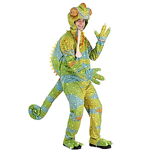 Fun Costumes Realistic Adult Chameleon Costume X-Large