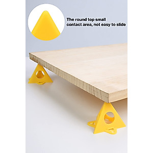 Lytool 50pcs Pyramid Stands Painting Stands, Painting Pyramids, Mini Cone Paint Stands for Canvas and Door Risers Support, Paint Pouring Suppliers, Cabinet Paint for Painter Elevated, Canvas Stand