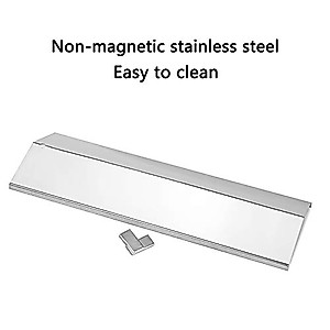 Hisencn Replacement Rebuild Kit for Sonoma CGR27, CGR27LP, CGR30, CGR30LP Gas Grill Stainless Steel Burner, Stainless Steel Heat Plates Tent