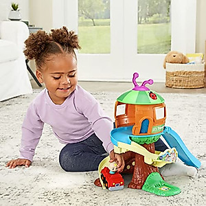 VTech CoCoMelon Go! Go! Smart Wheels Treehouse Track Set