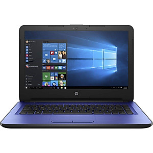 2016 HP 14" HD High Performance Laptop PC with free 1-yr Office 365 - Intel Dual Core up to 2.48GHz, 4GB RAM, 32GB SSD, DTS Studio, WLAN, HDMI, Webcam, USB 3.0, Windows 10